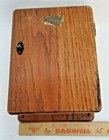 Antique Oak Telephone Ringer Box Modified Ceeco Chicago Missing Parts ...