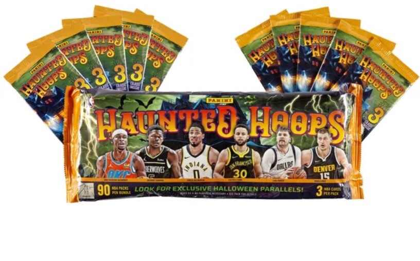 2023-24 Panini Haunted Hoops NBA 90 Packs In Box - 270 Cards! 🏀 In Hand ...