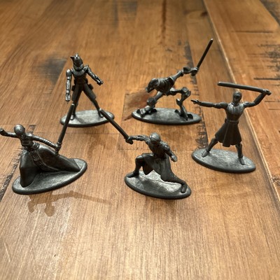 Star Wars Metal Figures Pewter Monopoly Game Pieces Clone Wars 2008 LFL ...