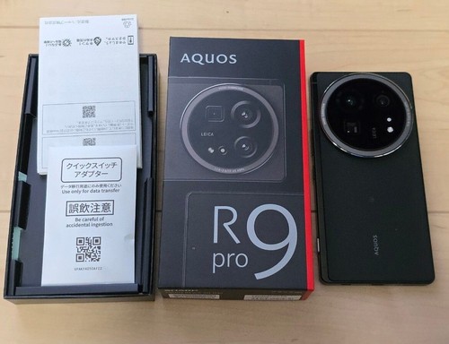 SHARP AQUOS R9 Pro SH-M30 Leica 50.3MP OIS Unlocked 512GB 12GB 6.7 ...