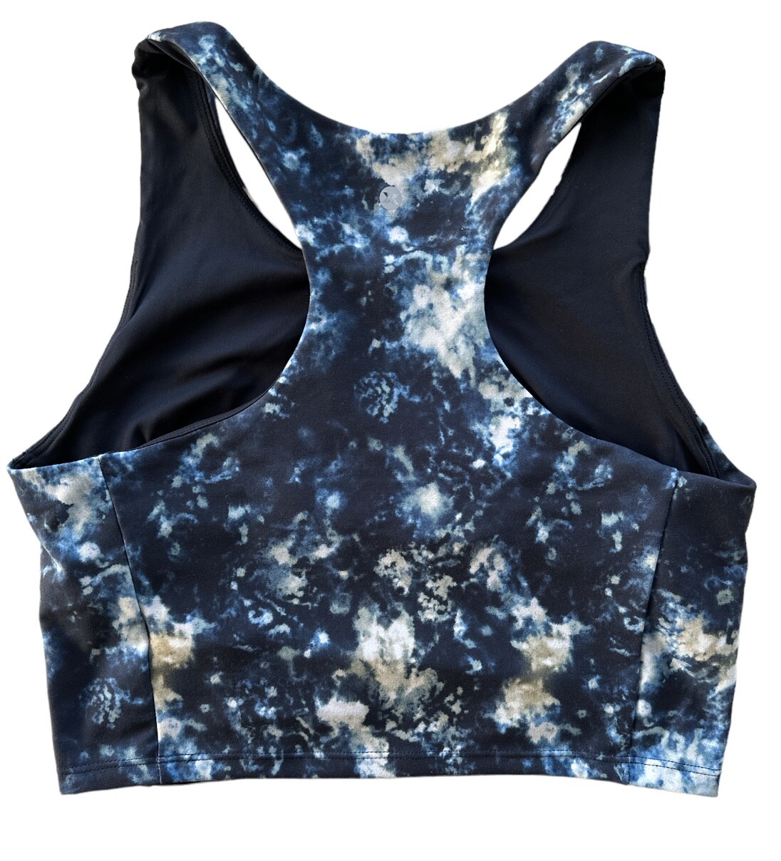 RBX Active Womens Longline Racerback Sports Bra Size XL Blue Spatter ...