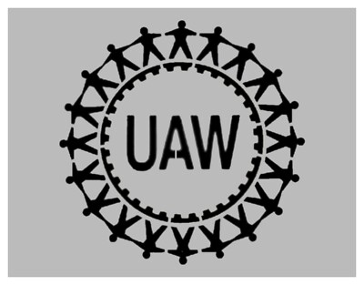 United Auto Workers Union UAW Stencil 8.5" x 11" Sheet FAST FREE ...