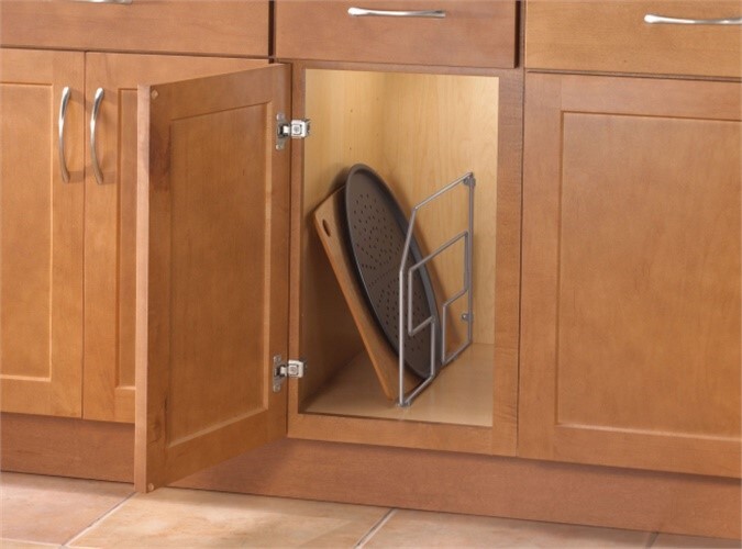 Kv Fetd18 Fn Tray Divider 18" H Frosted Nickel, PartNo TD18-FN, by ...