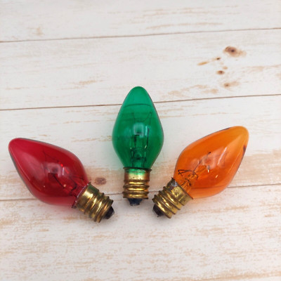 Vintage C7 Random Blinking Bulbs 3/pk | eBay