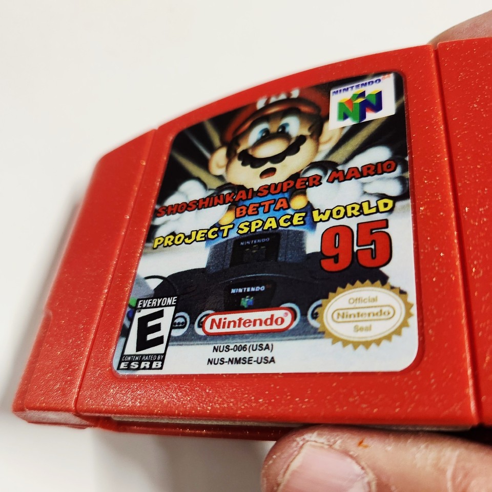 N64 Super Mario 64 Beta Project Space World Edition Unreleased | eBay