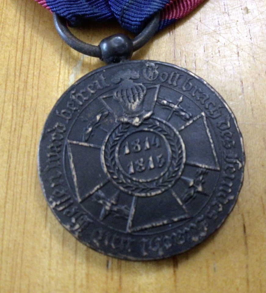 German Hesse-Kassel Medal 1814/1815 | eBay