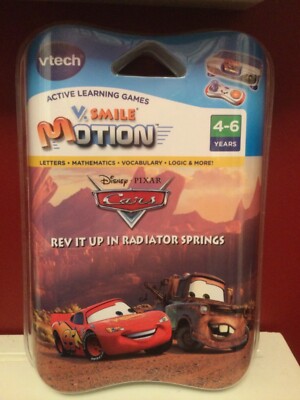 VTech V-Smile V Motion Active Disney Pixar Cars Ages 4-6 Learning games ...