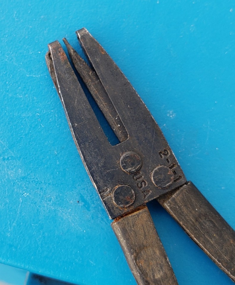 Vintage Small Snap Ring Pliers Number 2-1-1 Made in USA | eBay