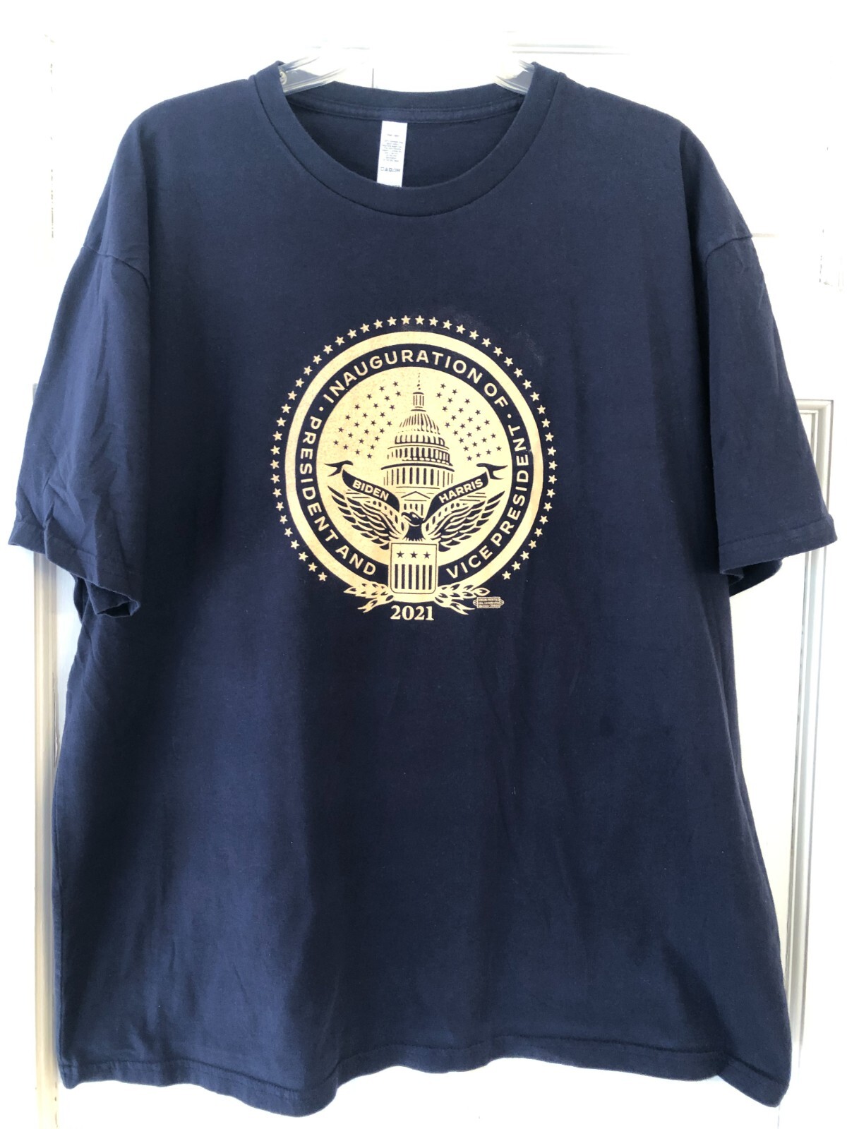 OFFICIAL INAUGURATION T-SHIRT 2021 BIDEN HARRIS SIZE … - Gem