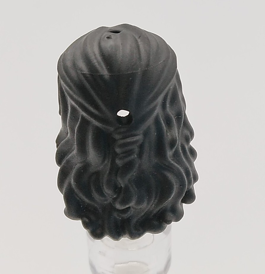 LEGO Friends Mini Doll Hair Female Girl Black Hair Emma Long Wavy 92258 ...