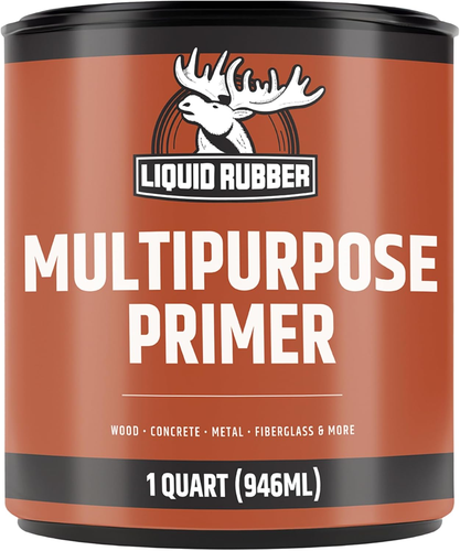 Multi-Purpose Primer - Use on Concrete and Wood, Water-Based Non-Toxic ...