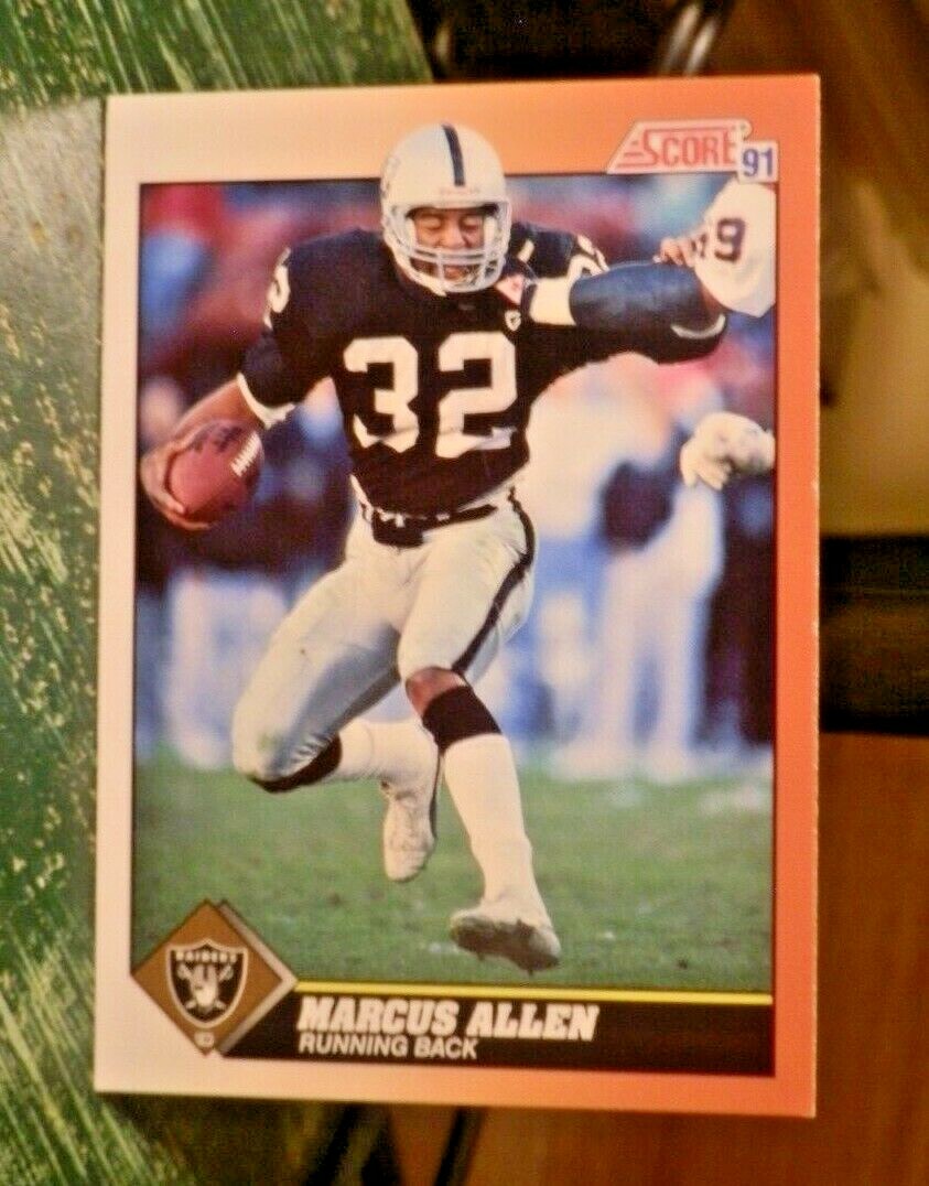 1991 Score - #420 Marcus Allen for sale online | eBay