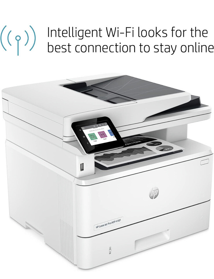 HP LaserJet Pro 4101fdw Wireless Laser Multifunction Printer ...
