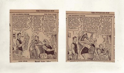 Our Boarding House w/ Major Hoople - 26 daily comic panels - Complete ...