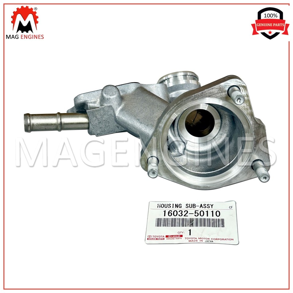 16032-50110 GENUINE OEM WATER INLET HOUSING TOYOTA LEXUS 1603250110 | eBay