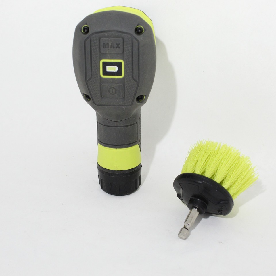 Good Ryobi Compact Power Scrubber FVG51 with Brush No Battery | eBay