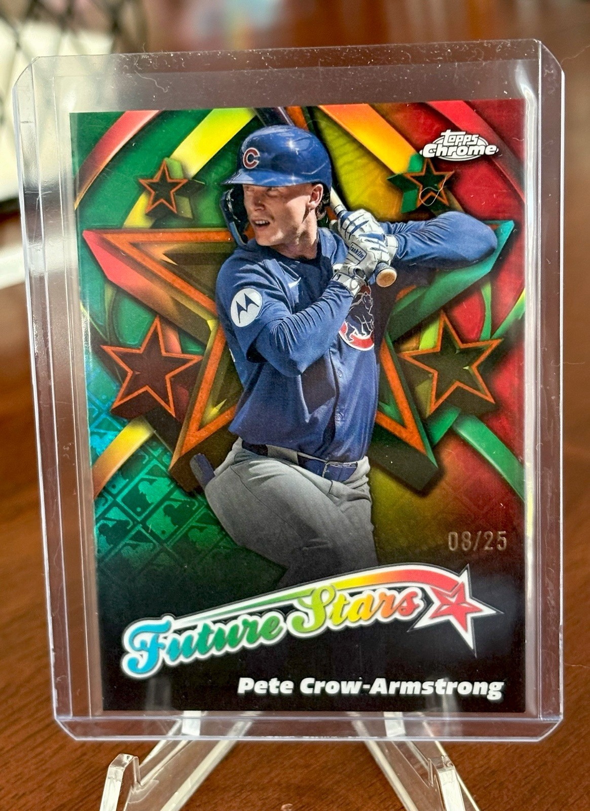 Pete Crow-Armstrong 2025 Topps Chrome Logofractor Edition #FS-8 Future Stars Price Guide ...