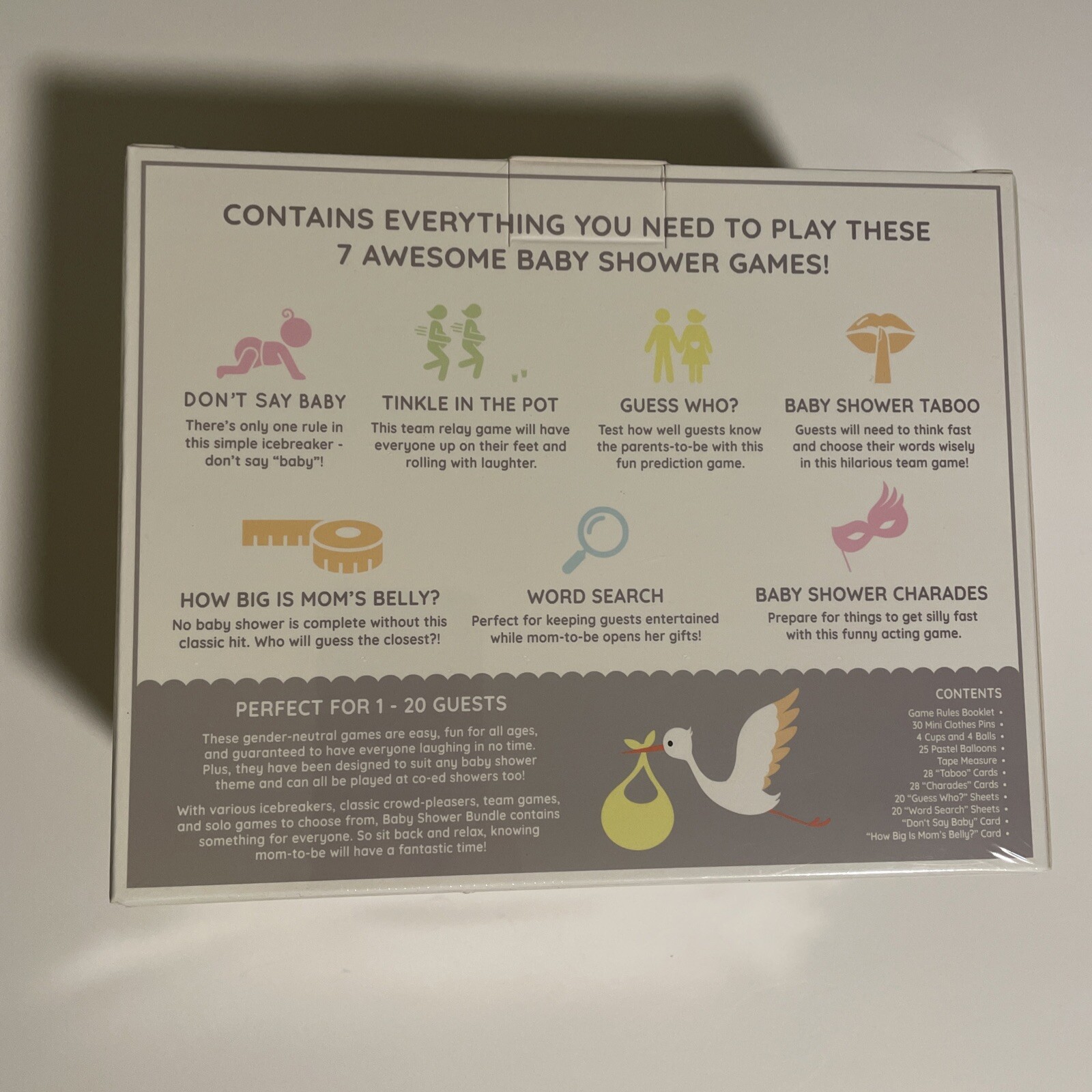 Gutter Games Baby Shower Bundle. Baby Shower Games. New | eBay