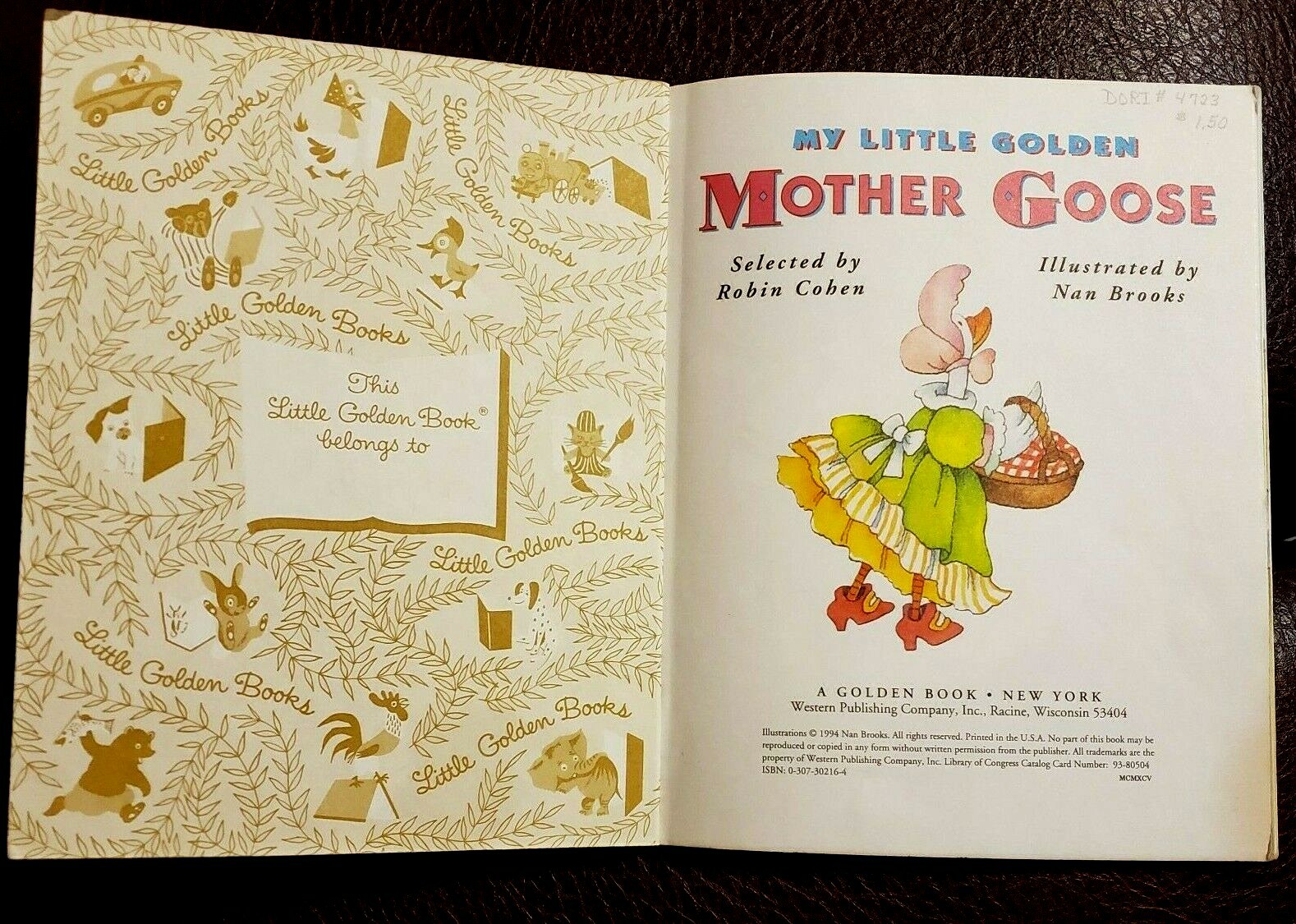 a Little Golden Book MY LITTLE GOLDEN MOTHER GOOSE (1995, Hardcover) | eBay