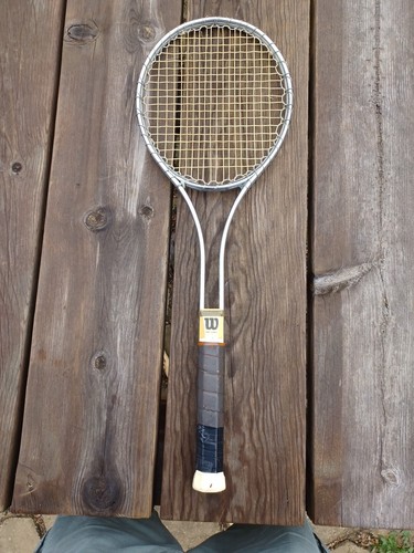 Wilson Steel Tennis Racket with Cover VINTAGE | eBay