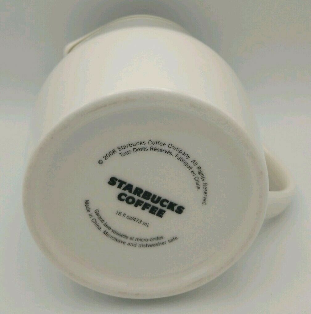 Starbucks Pitcher 16 oz Ceramic Creamer Small Milk Frothed Off White ...