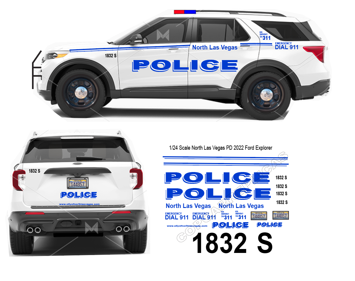 Police Cruiser Graphics