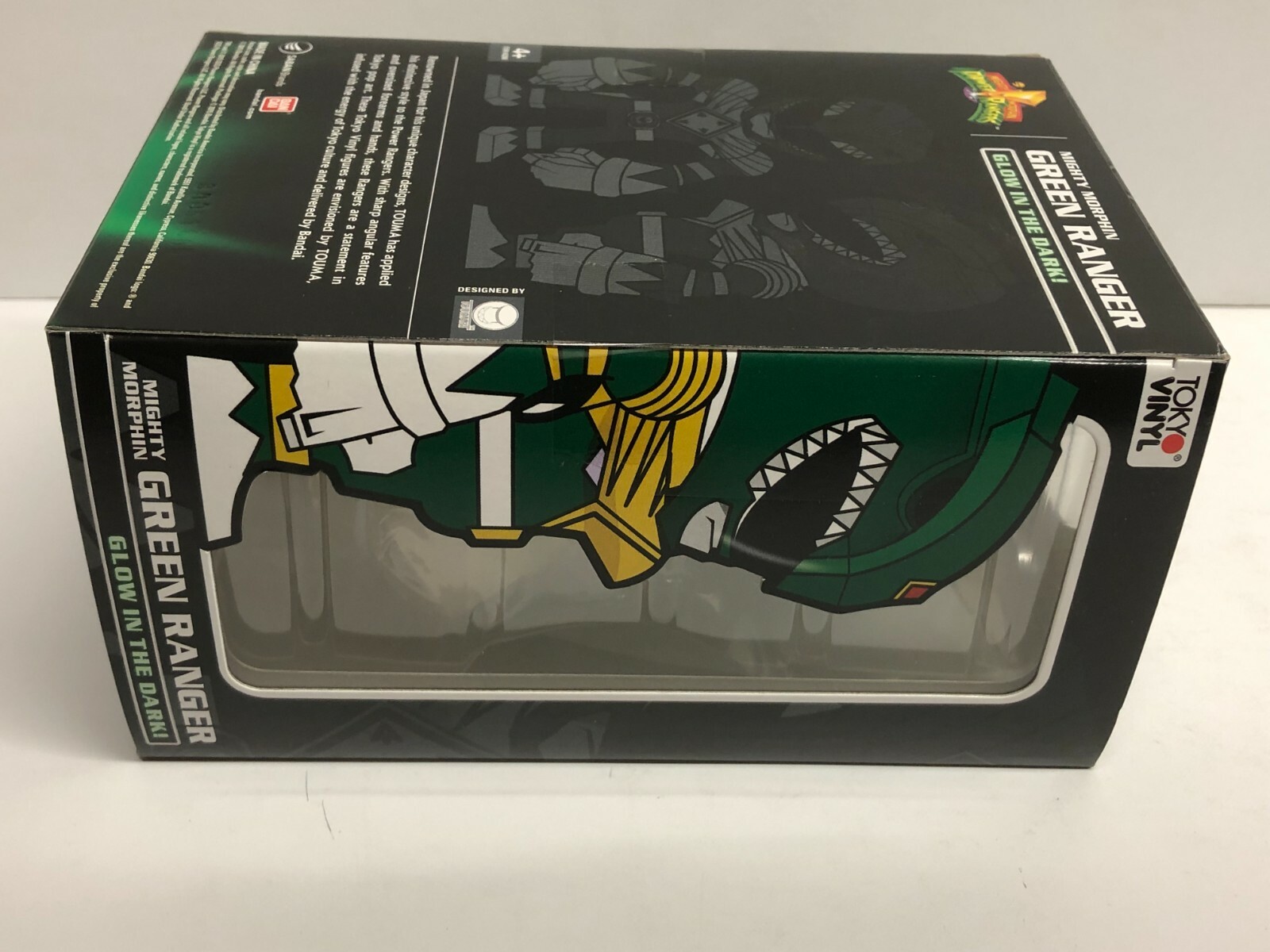 Power Rangers GREEN RANGER Vinyl Tokyo Wizard Exclusive Glow in the ...