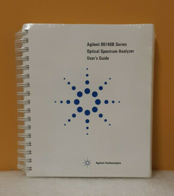 Agilent 86140-90053 86140B Series Optical Spectrum Analyzer User's ...