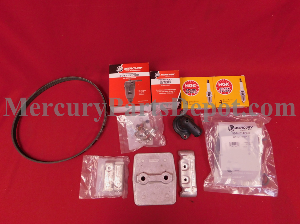 Mercury Maintenance Kit 300 Hour - V8 (4.6L) Verado - Part # 8M0149932 ...