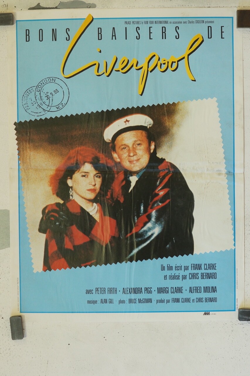 BONS BAISERS DE LIVERPOOL ORIGINAL 40x60 PETER FIRTH – ALEXANDRA PIGG ...