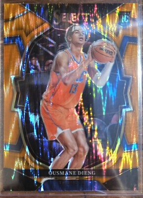 2022-23 Panini Select OUSMANE DIENG #76 Orange Flash Prizm Concourse ...
