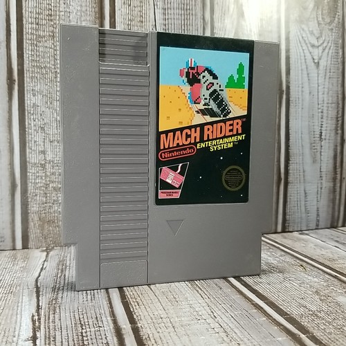 Mach Rider (Nintendo NES, 1985) Authentic 5 Screw NES Cart Tested ...