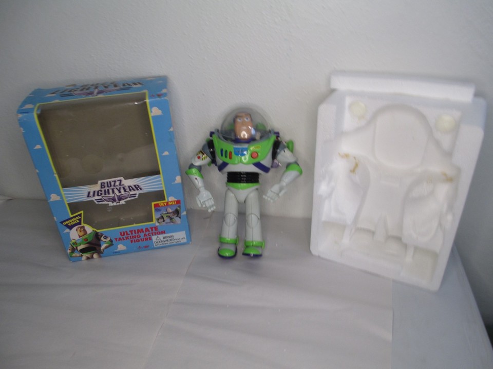 1995 TOY STORY BUZZ LIGHTYEAR ULTIMATE TALKING FIGURE UNTESTED, PARTS ...
