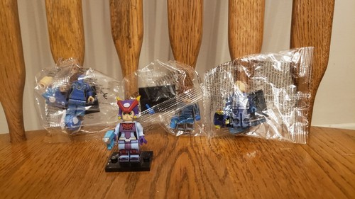 Mega Man Lego Custom Lot of 4 Figure. Exe Zx Legends Dash Star Force ...