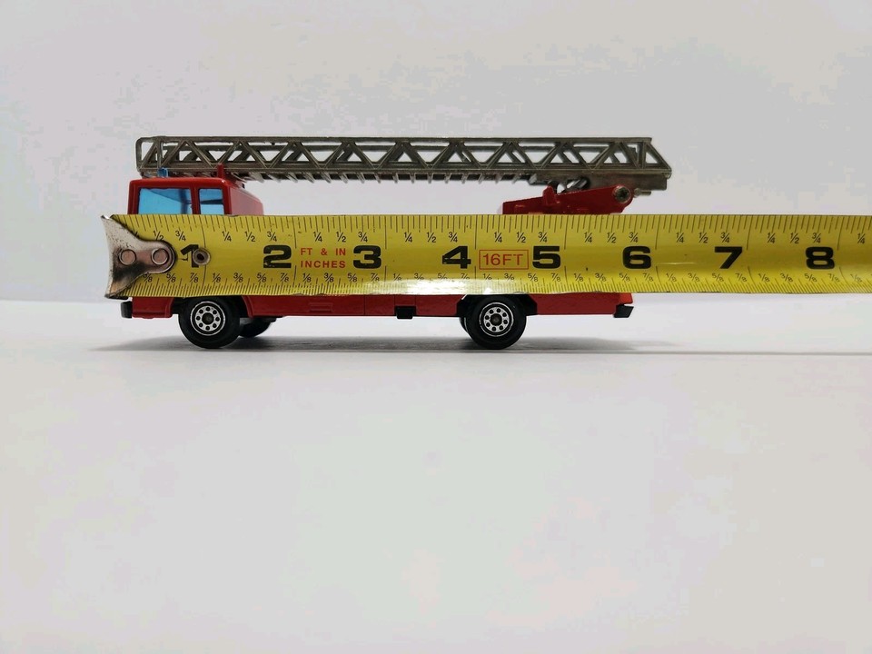 Vintage Solido TonerGam Mercedes LP-1418/46 Fire Truck France Diecast ...