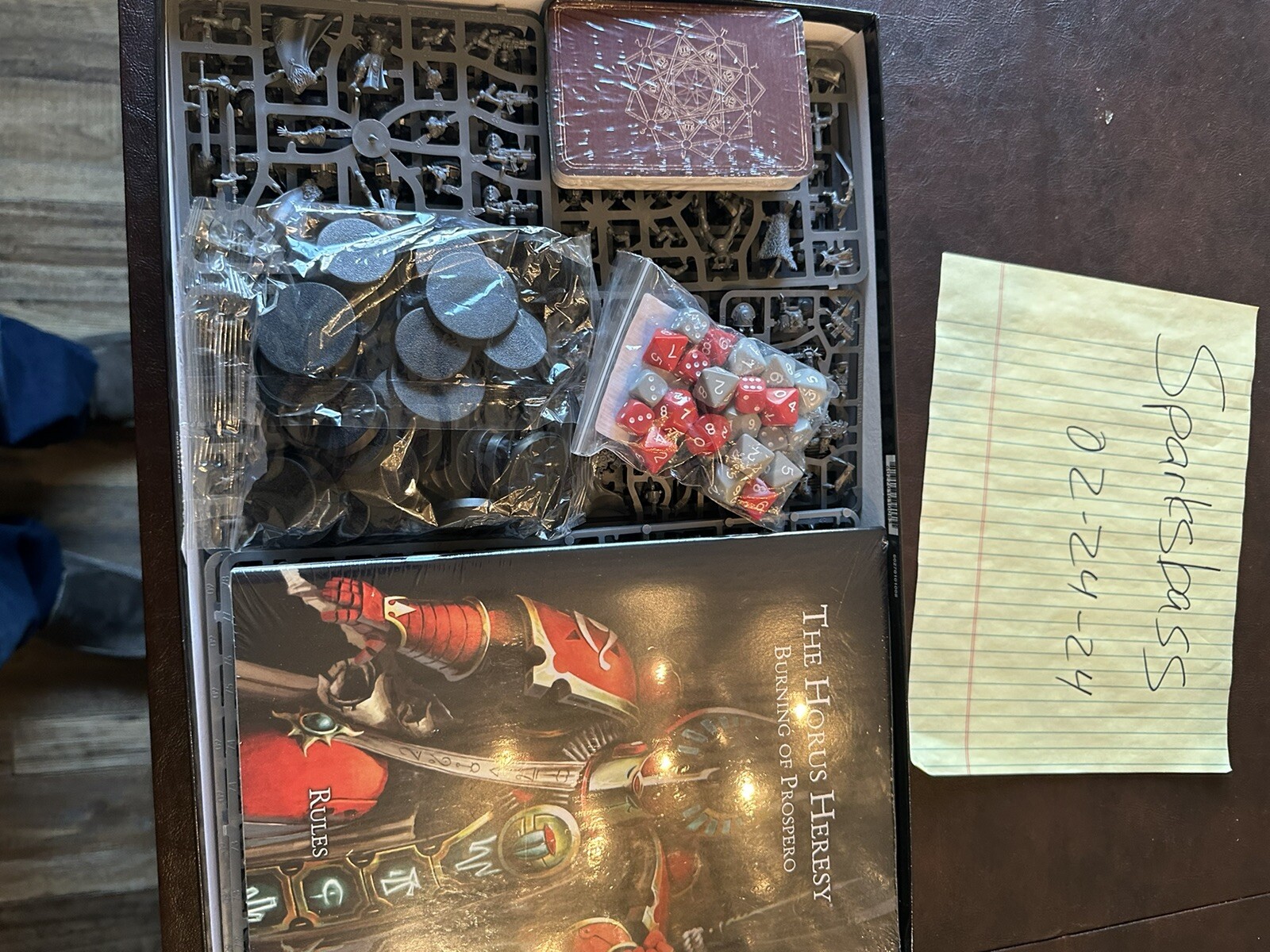 Games Workshop Warhammer Horus Heresy Burning of Prospero Board Game ...