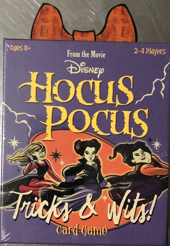Disney’s Hocus Pocus TRICKS & WITS Funko Family Card Games NEW ...