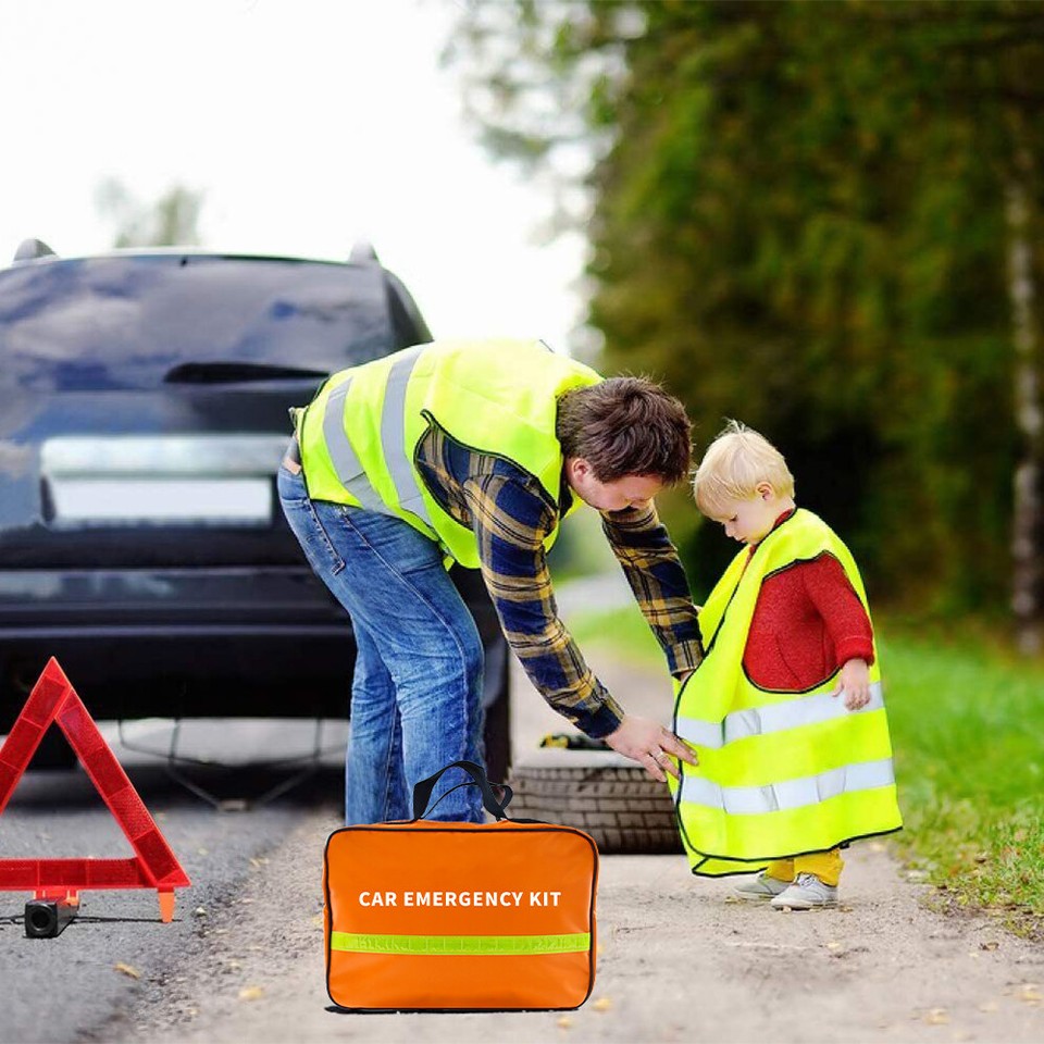 Auto Emergency Kit Set Car Tool Kit Vehicle Safety Kit Portable ...