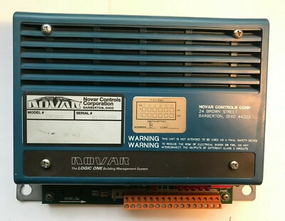 Novar ETM3010 ETM-3010 Control Module 321-23110004 Model 3010 used #V83 ...