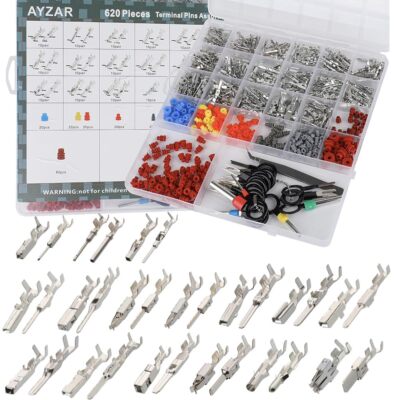 620Pcs Automotive Car Electrical Pins Terminal Pins Connector Kit Metri ...