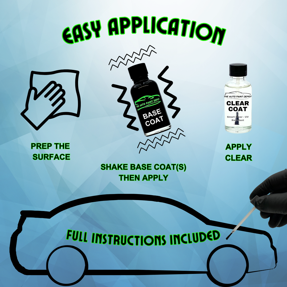 Porsche Touch Up Paint OEM Color Match - Choose Size & Color | eBay