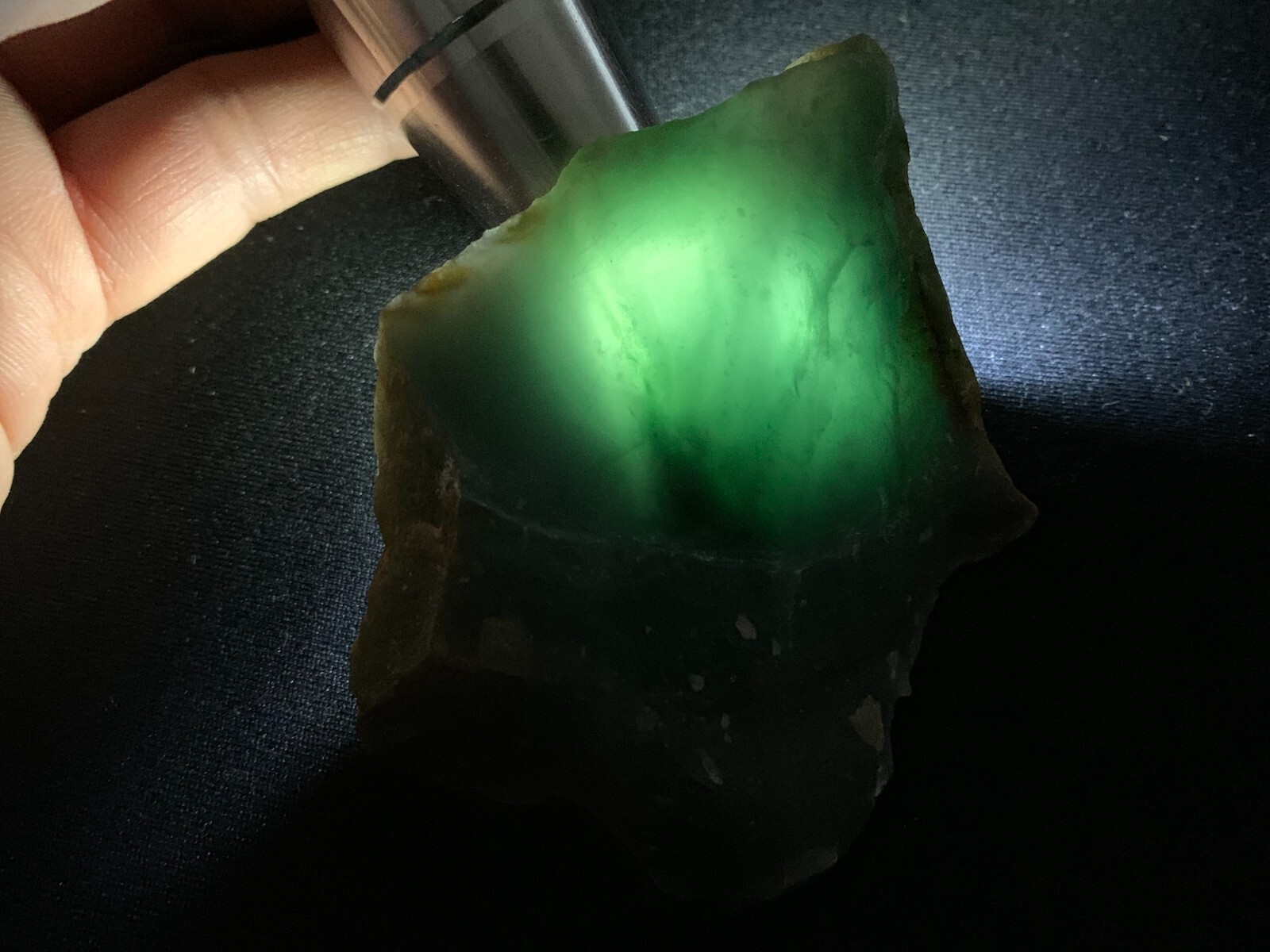 105g Genuine Guatemala Natural Jade Jadeite Rough Raw Slabs Cabbing ...