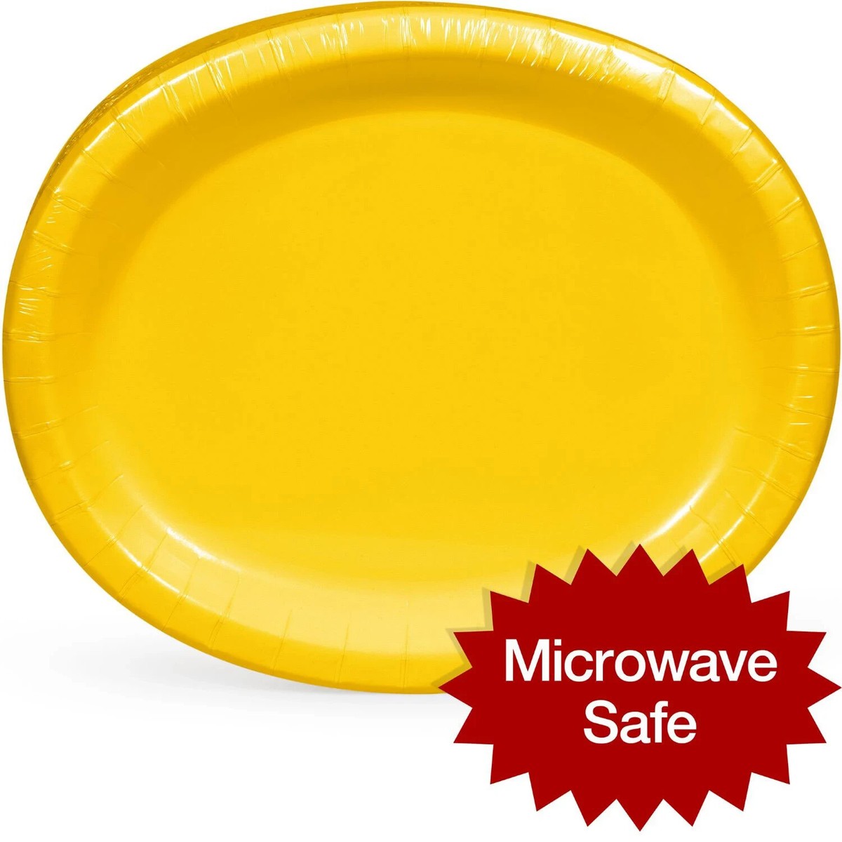Pastel Yellow Paper Plates