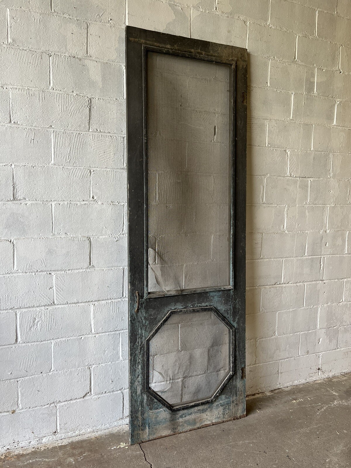 1800's Antique SCREEN DOOR Original VICTORIAN Style Octagon Design ...
