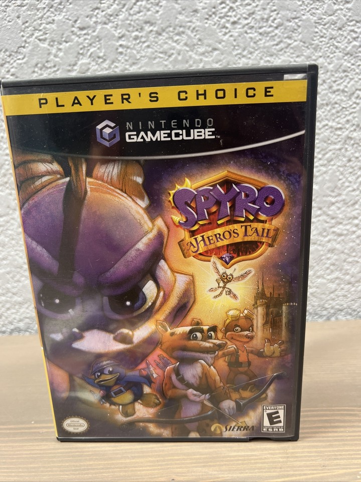 Spyro A Hero's Tail (2004) Nintendo GameCube Video Game - CIB ...