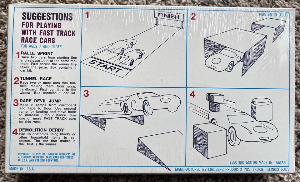 The Lindberg Line Motorized Sebring Sizzler Snap Fit Fast Track Kit ...