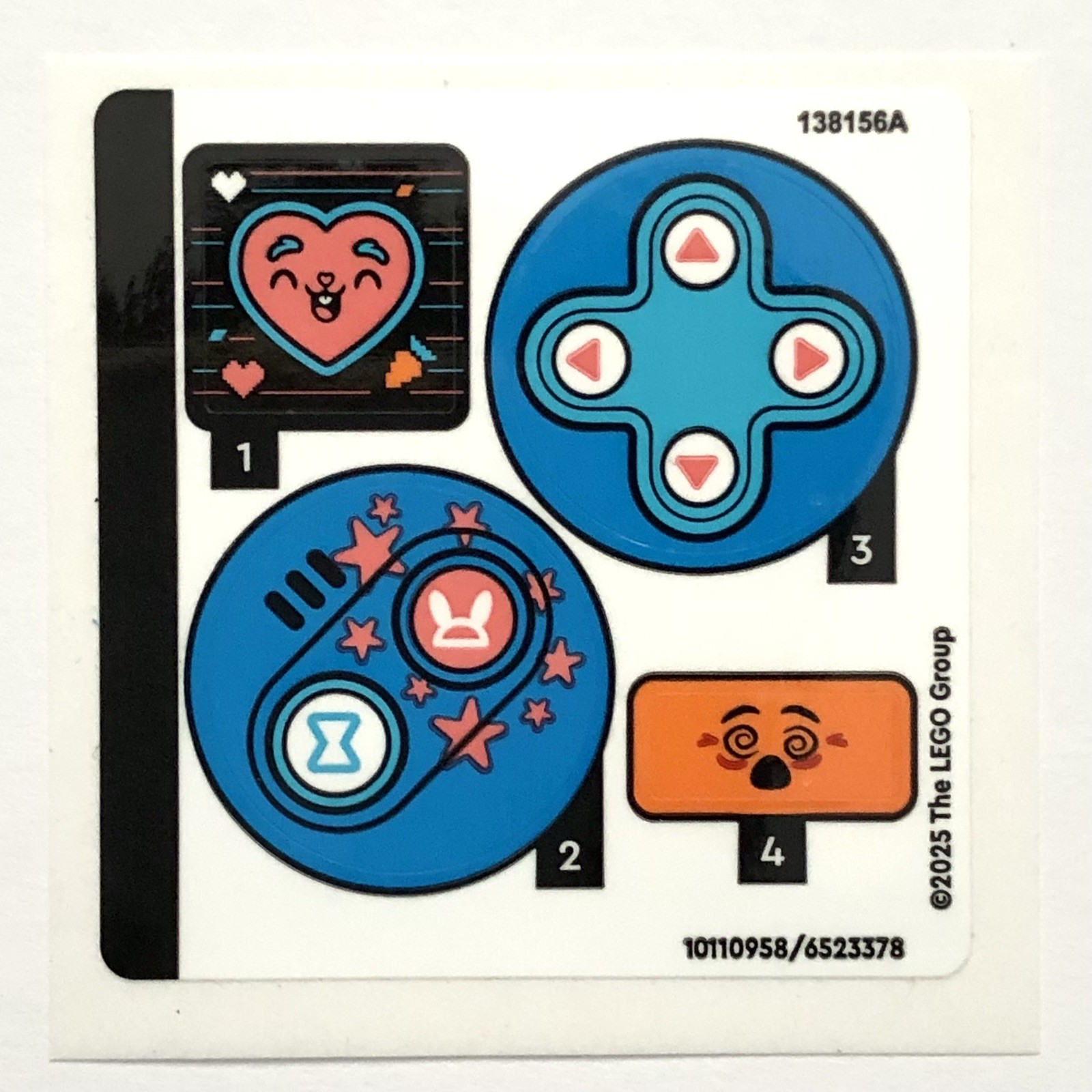 LEGO STICKER SHEET 71490 Izzie And Bunchurro The Gaming Bunny DREAMZzz ...