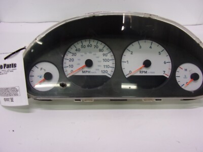 DODGE CARAVAN 2005 Speedometer (cluster), (white face), w/tachometer ...