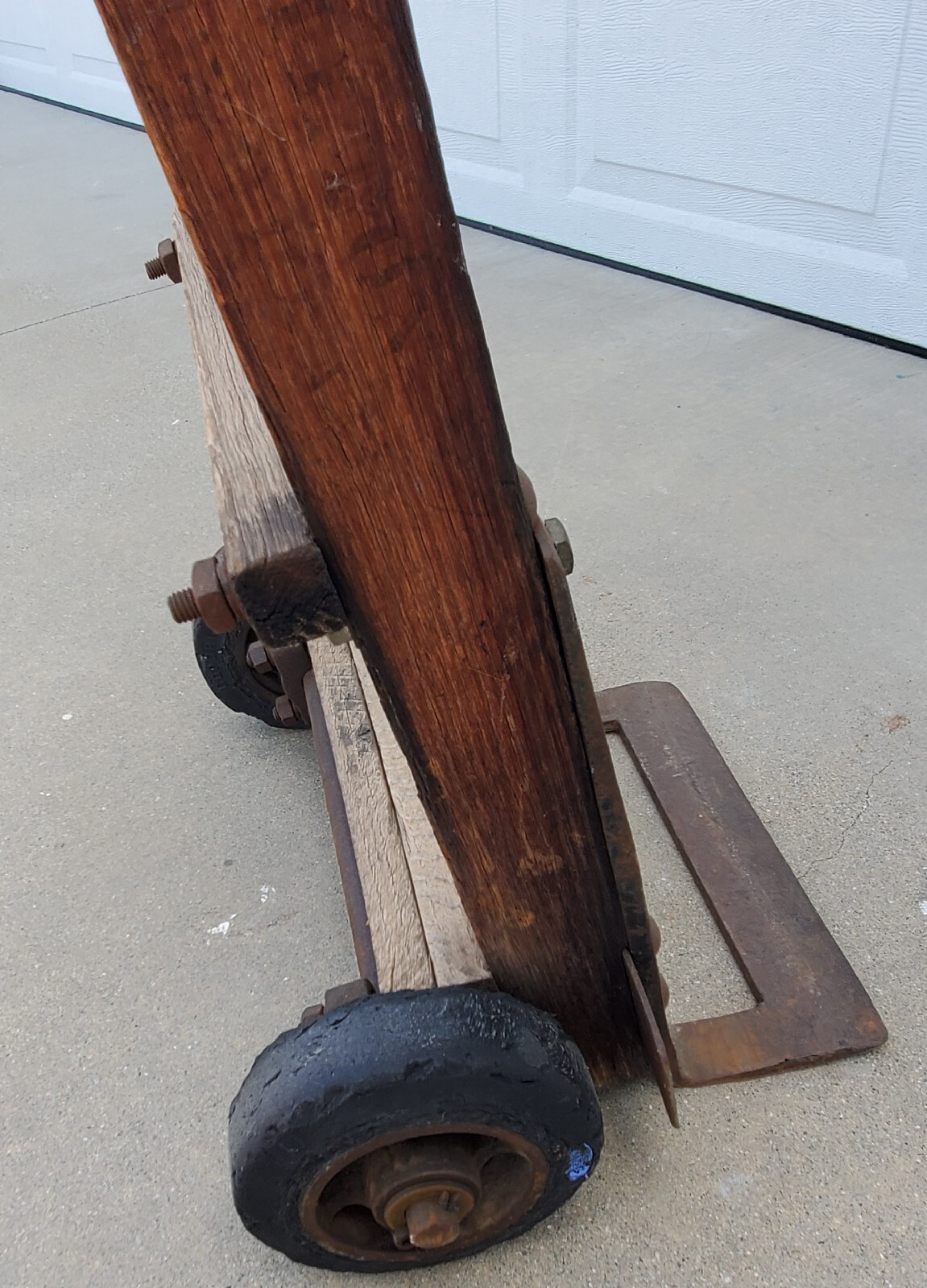 Hamilton Hand Truck Dolly Antique Vintage, Wood and Metal | eBay