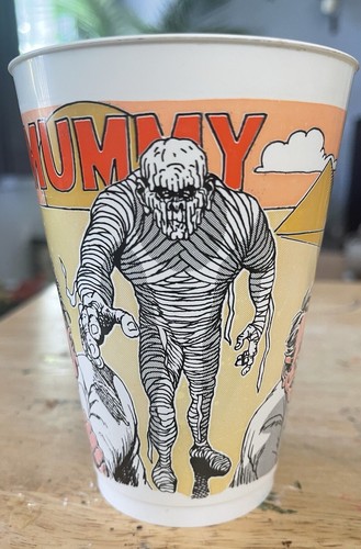 1970s Vintage 7-11 7-Eleven Monster Series The Mummy Slurpee Cup | eBay